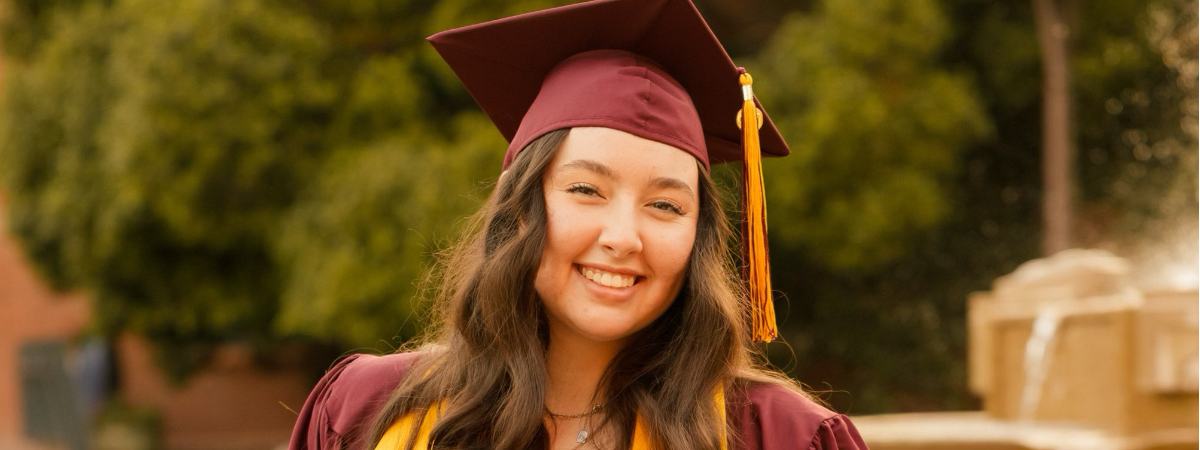 Outstanding Graduating Senior finalist learns the | The ASU Family Hub