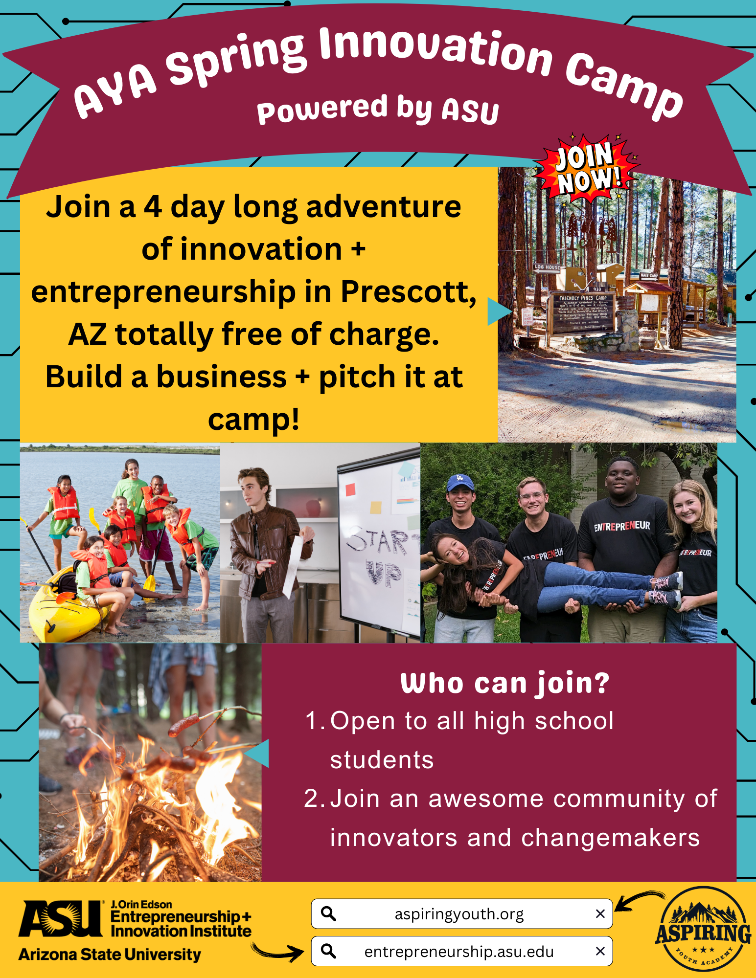 AYA Spring Break Innovation Camp powered by ASU | The ASU Family Hub
